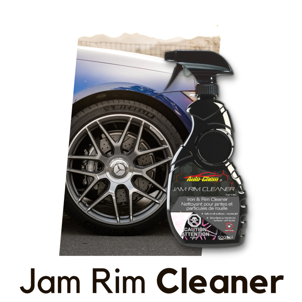 JAM RIM CLEANER – NETTOYANT JANTES & PARTICULES DE FER - Autochem